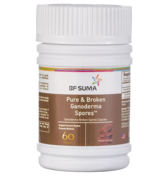 Pure & Broken Ganoderma Spores (60‘s) | BF Suma Products Kenya